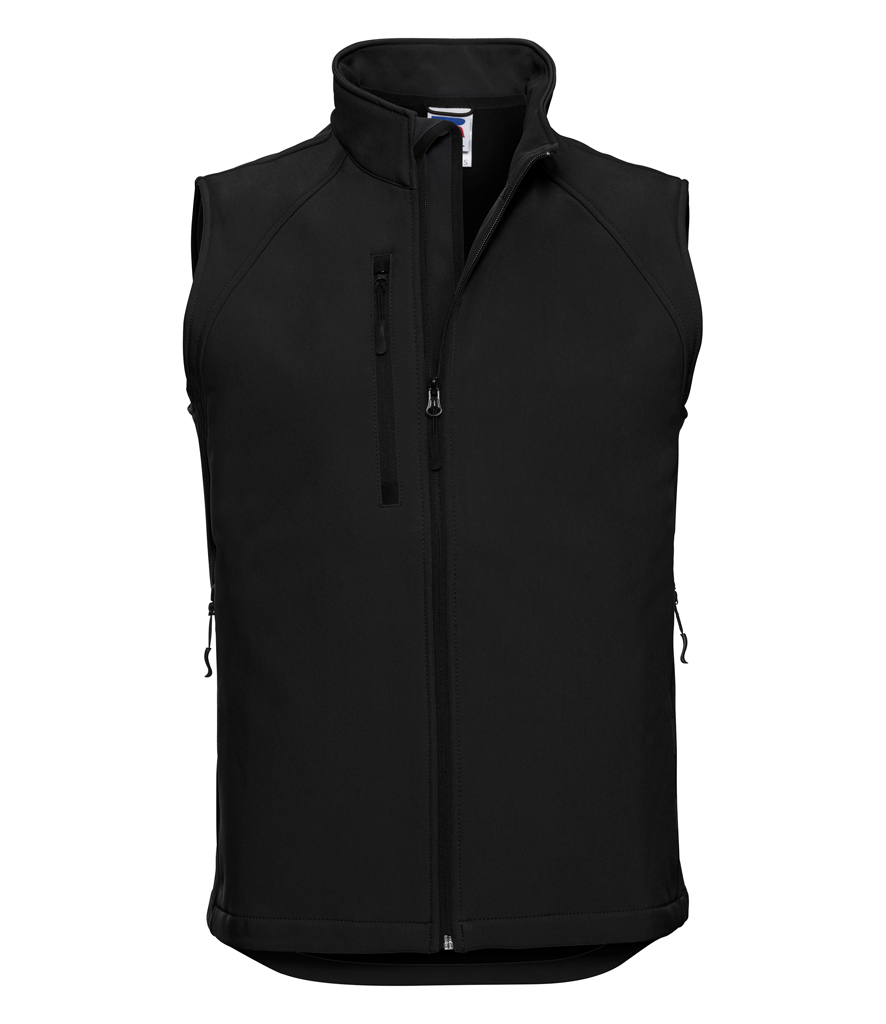 141M RUSSELL SOFT SHELL GILET | Eurox – Workwear PPE and Safety Solutions